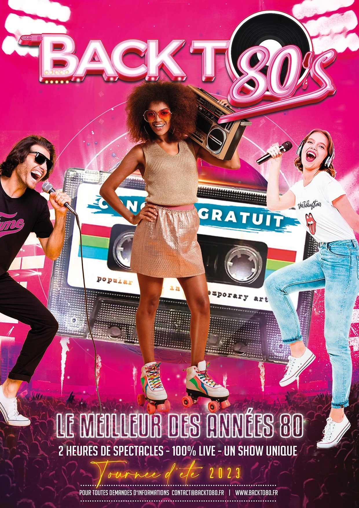 affiche BT80 2023 – BPA ENTERTAINMENT